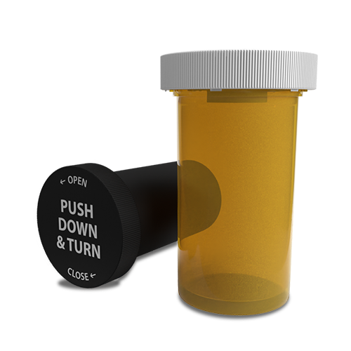 Push N Turn Cap Vials | Biohazard Inc