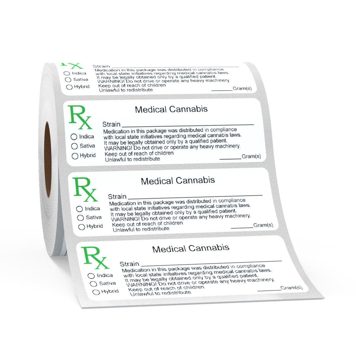 Wholesale Dispensary Marijuana Cannabis Compliance Labels | Biohazard Inc