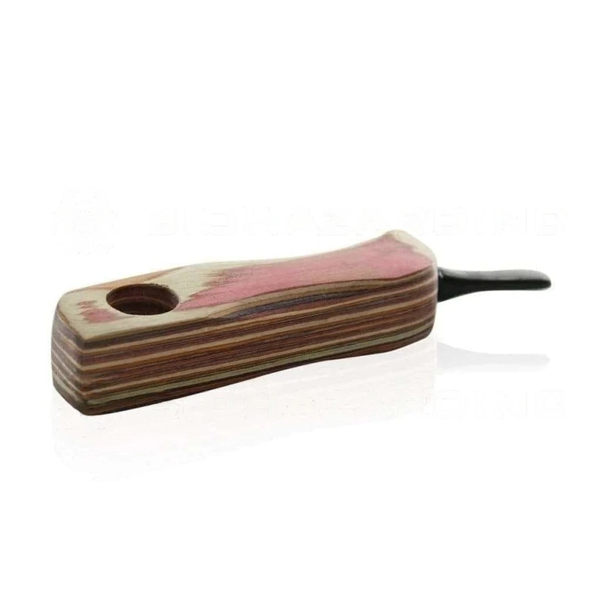 Hand Pipe | Wood Grain Hand Pipe | 4.5" - Wood - Assorted Colors