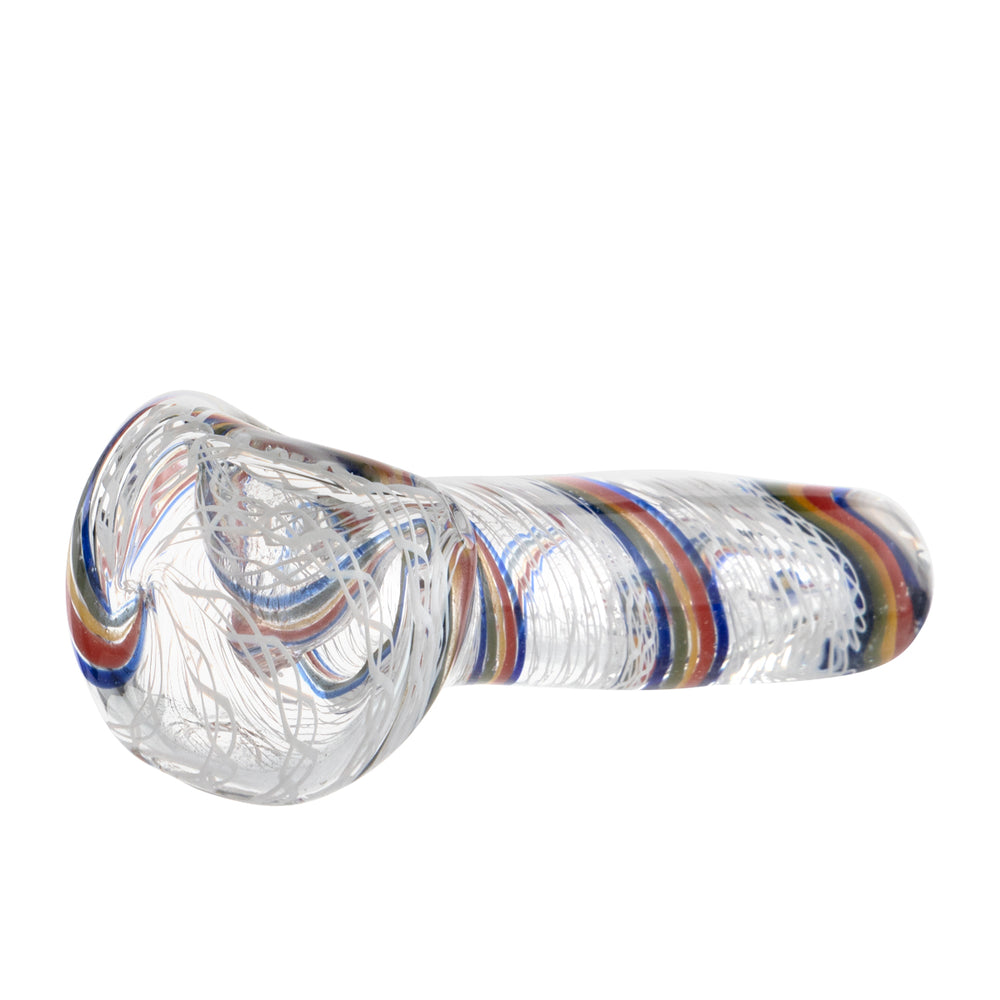 Hand Pipe | Rasta Ribbon | 3" - Glass - Assorted
