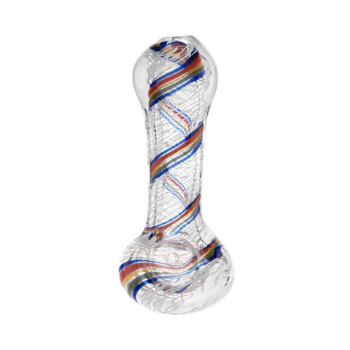 Hand Pipe | Rasta Ribbon | 3" - Glass - Assorted