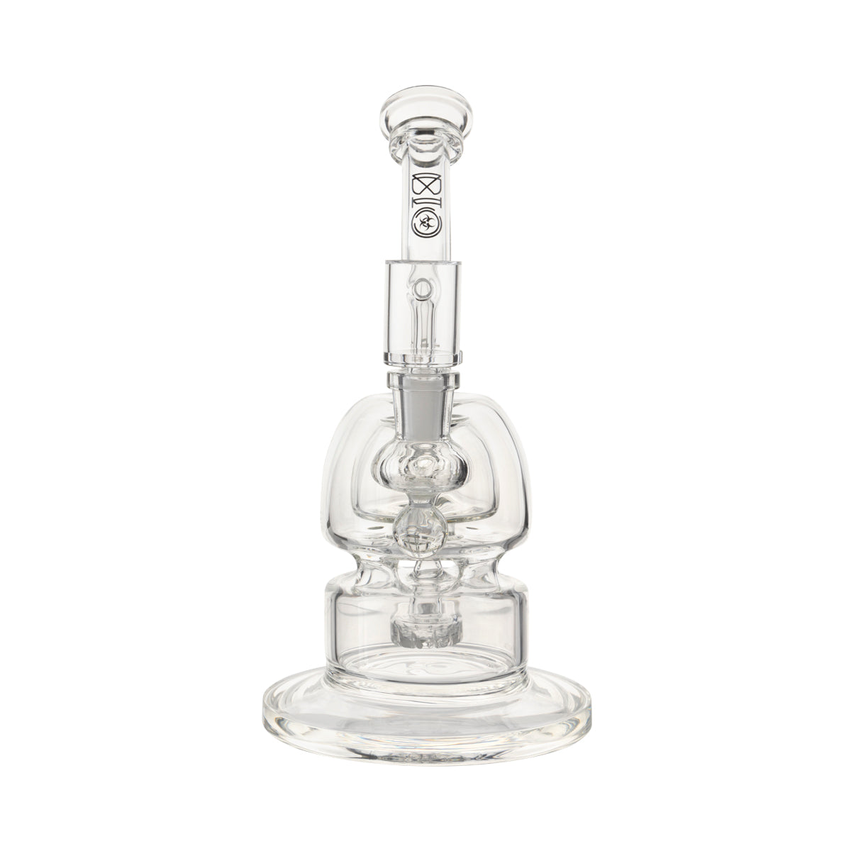 BIO Glass | METRIX V2 Capsule Dome Dab Rig | 10" - 14mm - Various Colo