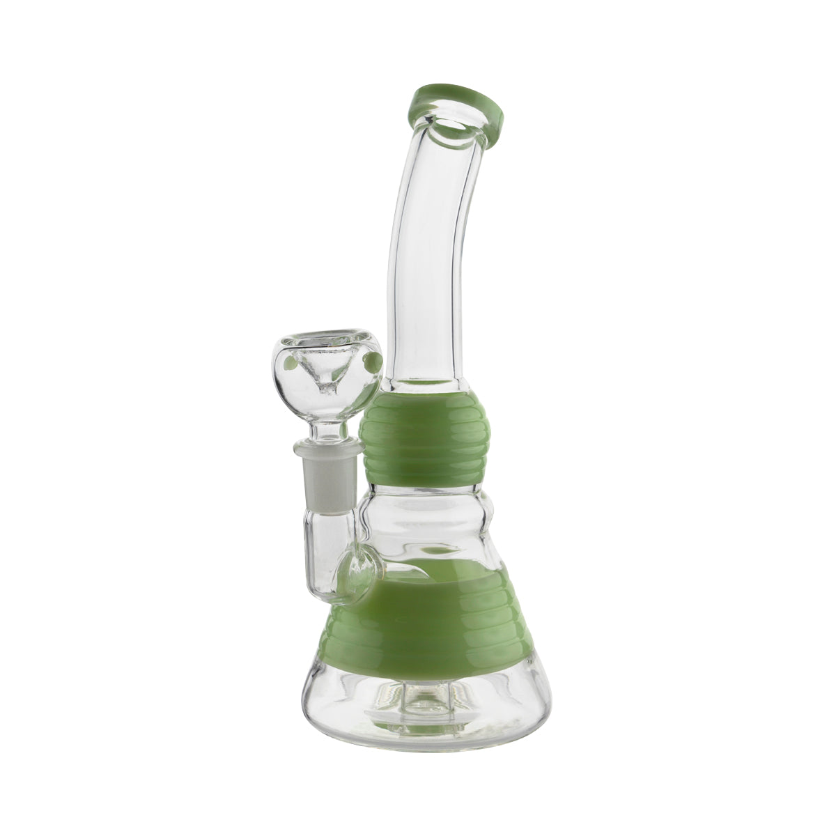 Water Pipe | Bent Neck Beaker | 8" - 14mm