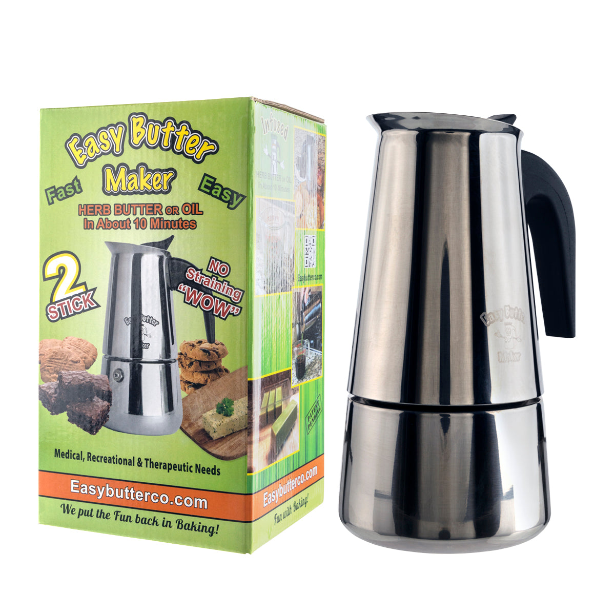 Easy Butter Co. | Easy Butter Maker | Creates 2 Sticks