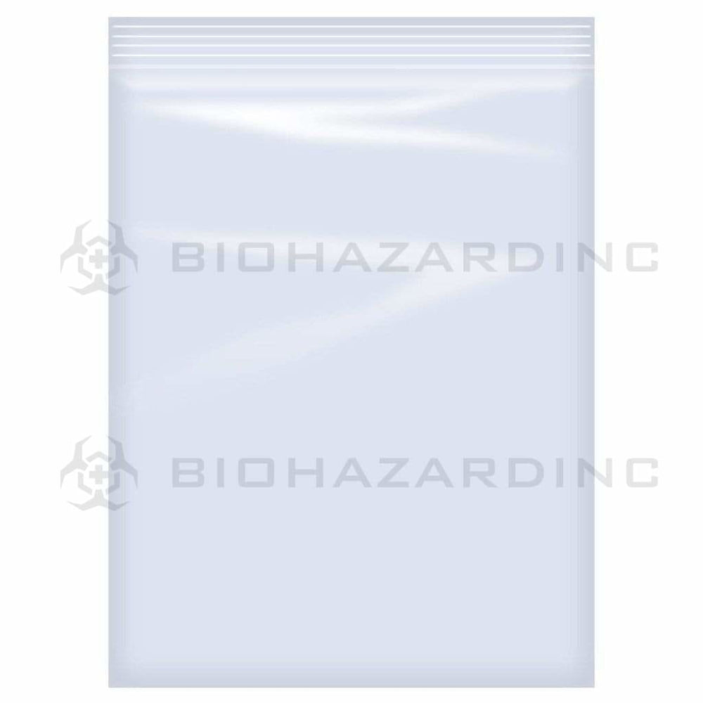 Zip Lock | Plastic Zip Lock Baggies | 8" x 10" - Clear - 1000 Count