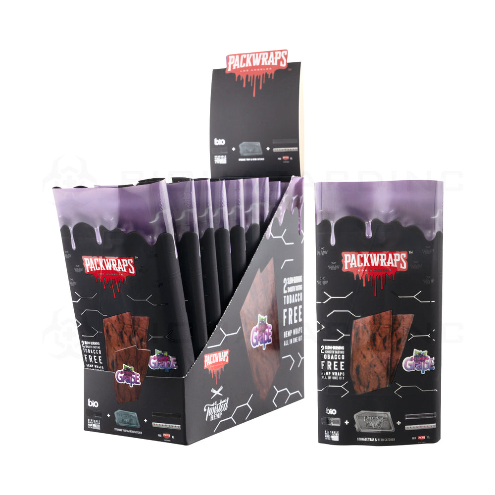 Packwraps™ x BIO™ x Twisted™ | All-in-One Hemp Wrap Kit | 10 Count - V