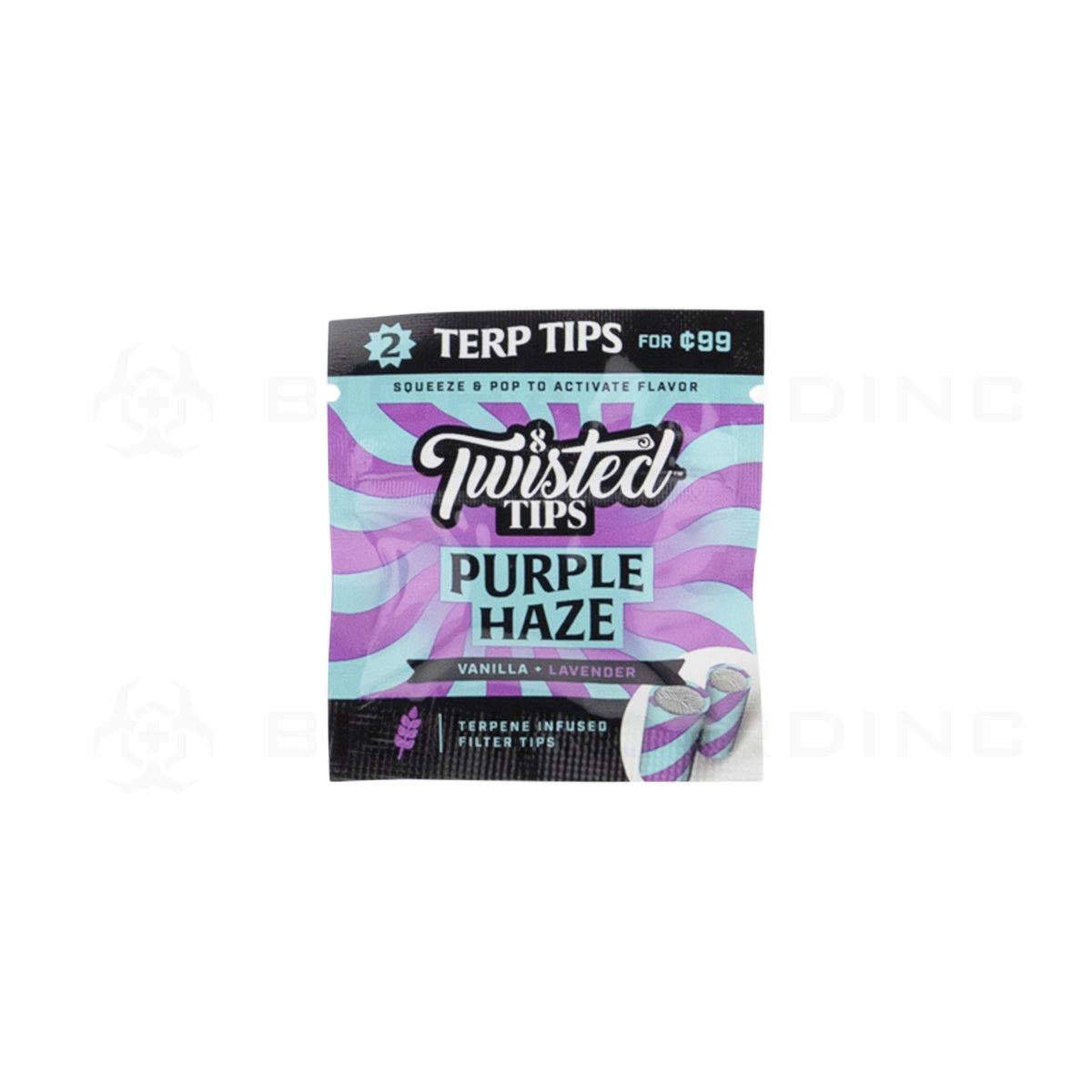 Twisted Tips | 'Retail Display' Terpene Infused 2 Packs | 24 Count