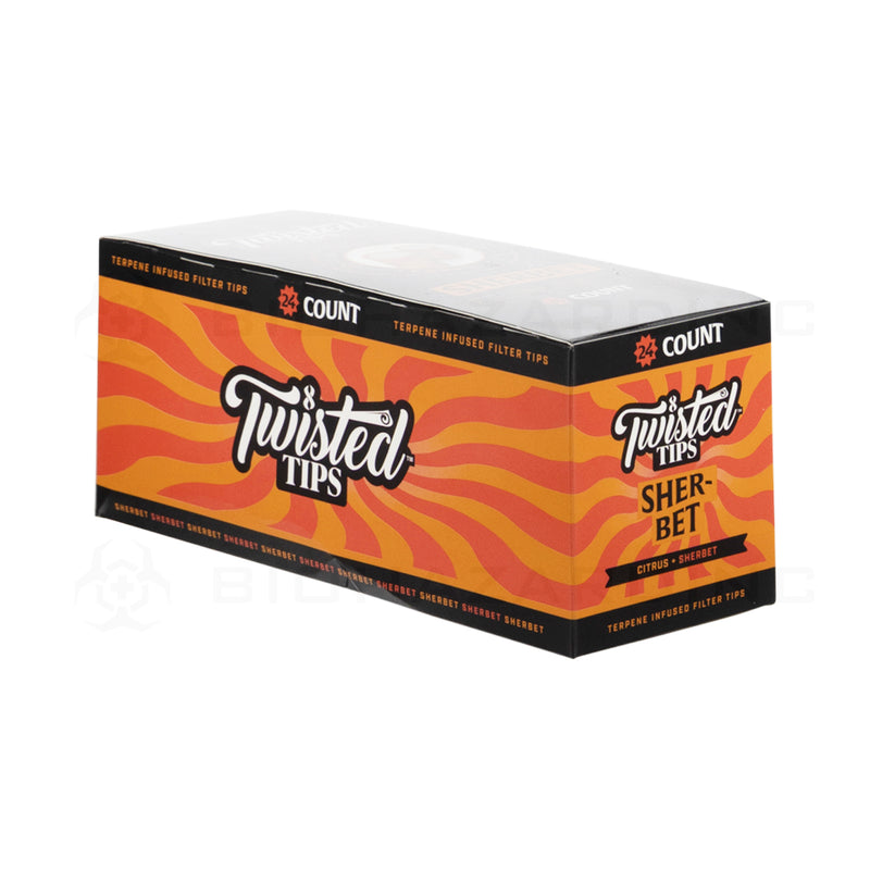 Twisted Tips | 'Retail Display' Terpene Infused 2 Packs | 24 Count