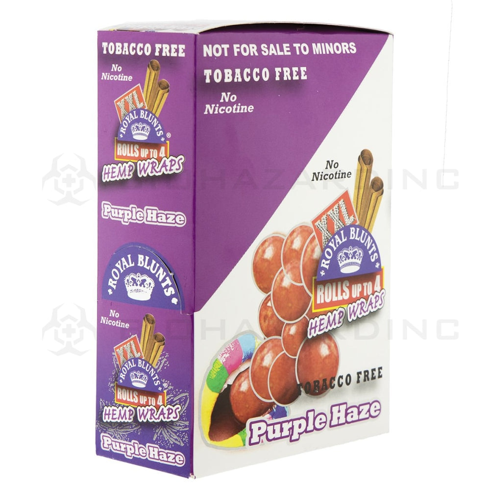 Royal Blunts® | XXL Hemp Wraps | Purple Haze - 25 Count